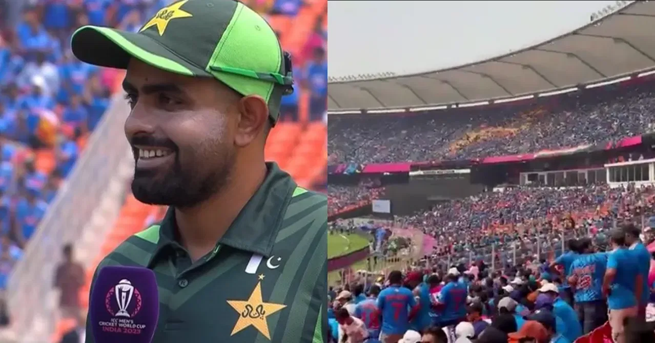 Watch: Ahmedabad crowd boo Pakistan captain Babar Azam after toss in IND vs PAK clash
