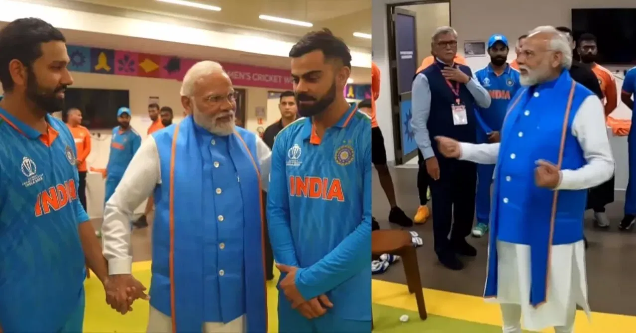 "Smile, the nation is watching you,": Watch PM Narendra Modi consoles ...