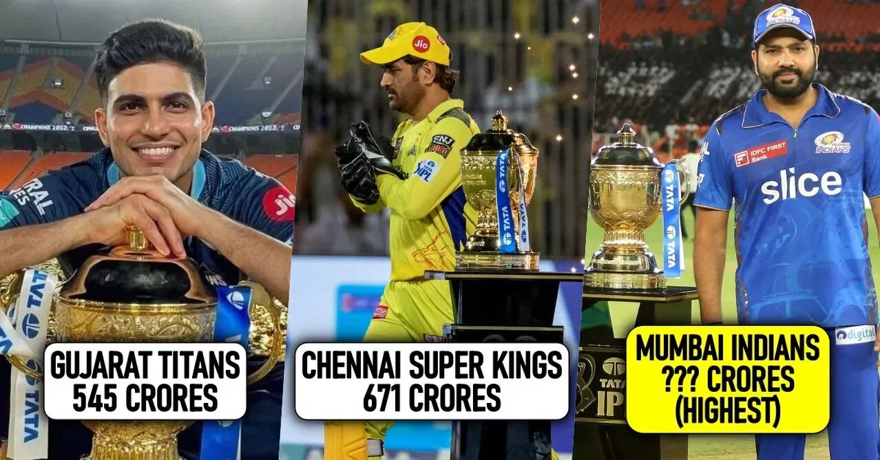 10 IPL teams and their brand values in 2023