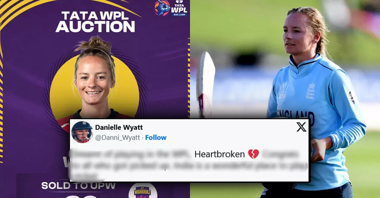 Danielle Wyatt's old tweet after going unsold in WPL goes viral after ...