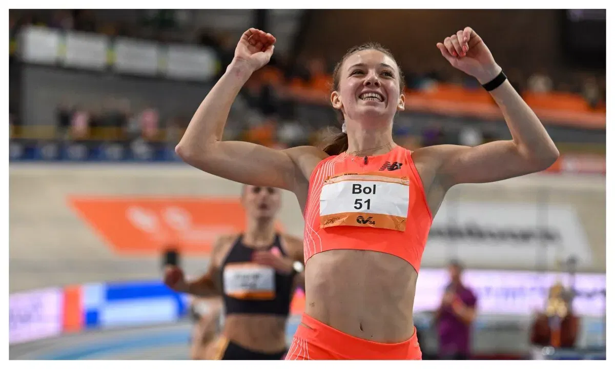 Femke Bol shatters world indoor 400m record at Dutch Championships