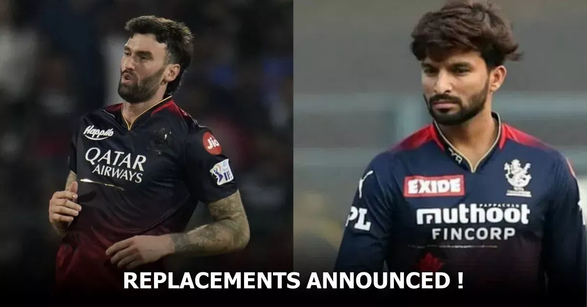 Royal Challengers Bangalore announce replacements for Rajat Patidar ...