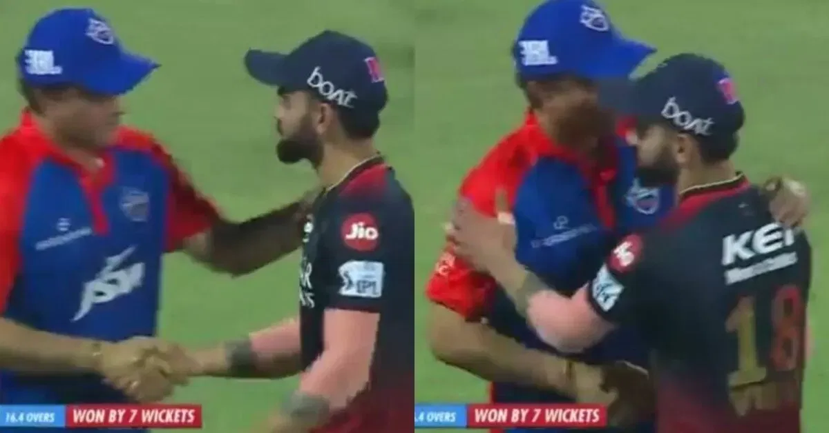 IPL 2023: Watch - Virat Kohli and Sourav Ganguly shake hands after DC vs RCB clash