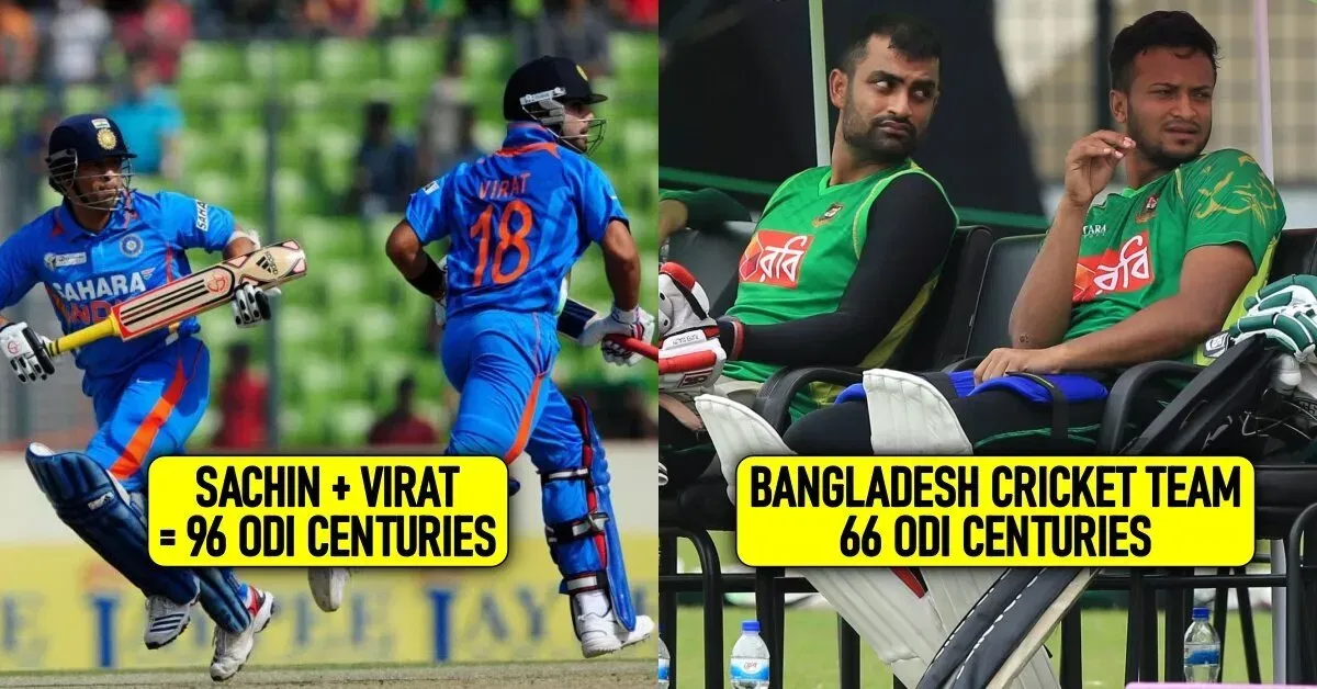Top 10 teams with most centuries in ODI cricket