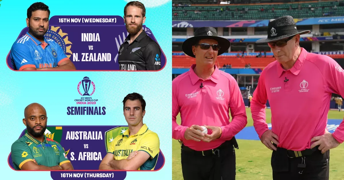 ICC Cricket World Cup 2023: Umpires, Referees named for semi-finals