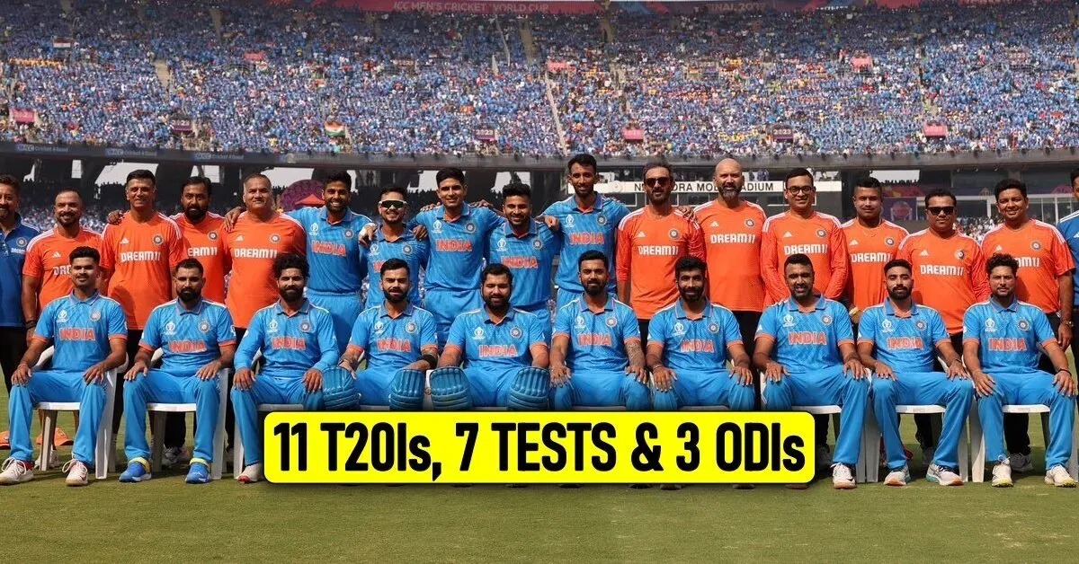 Indian Cricket Team schedule after ICC Cricket World Cup 2023 till ...