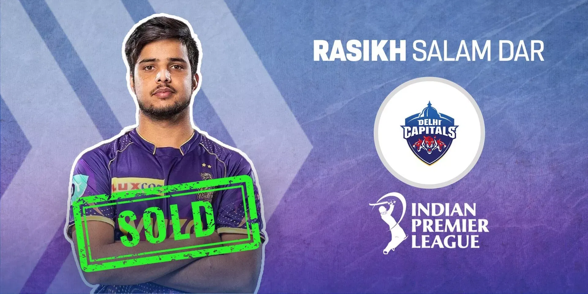 IPL 2024 auction: Delhi Capitals sign Jammu and Kashmir bowler Rasikh ...