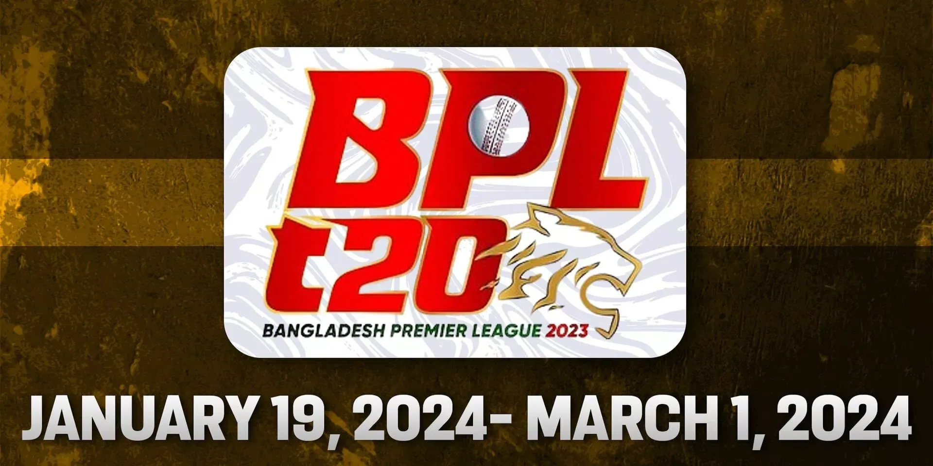Bangladesh Premier League (BPL 2024): Schedule, Squads, Venues, When ...