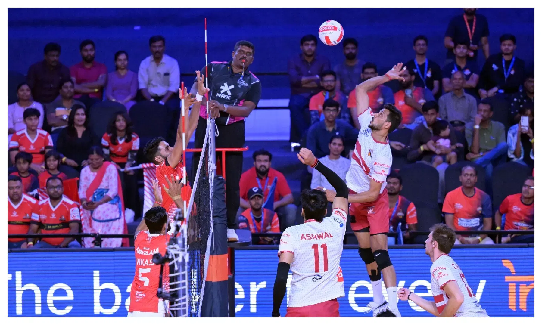 Prime Volleyball League 2024: Jerome Vinith stars as Calicut Heroes ...