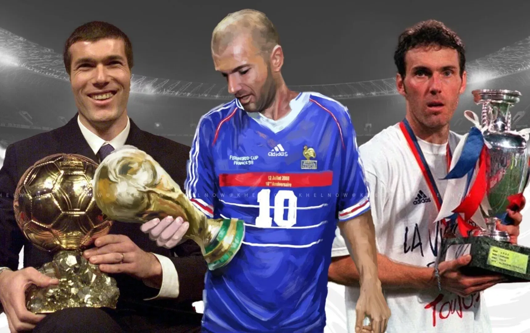 All footballers to win World Cup, Euros & Ballon d'Or