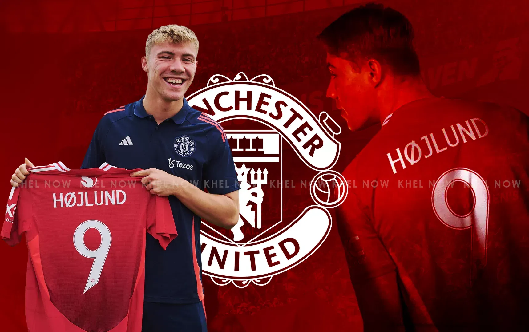 Rasmus Hojlund to don Manchester United's No.9 Jersey for 2024-25 season