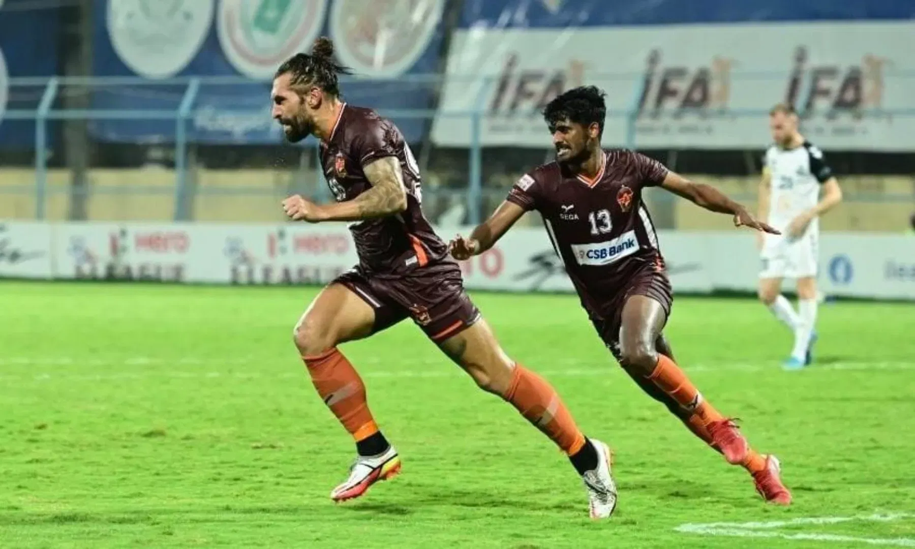 Luka Majcen helps Gokulam Kerala steal a point against Mohammedan SC