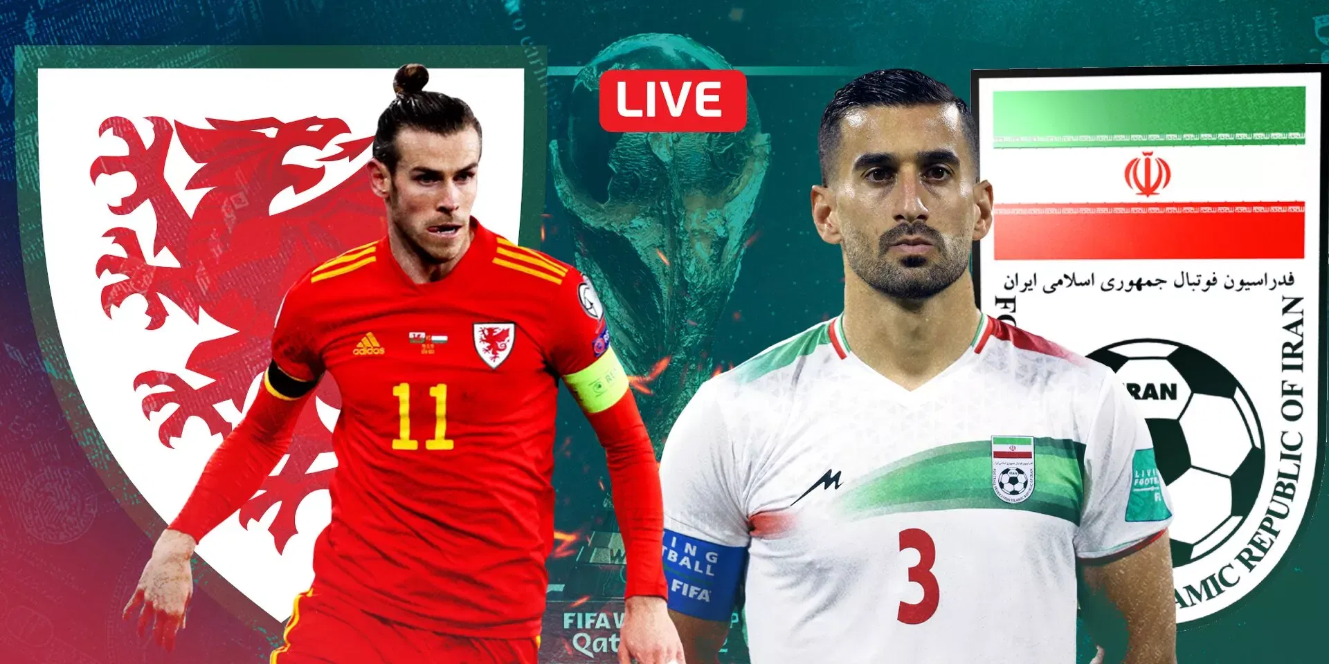FIFA World Cup 2022: Wales 0-2 Iran Replay