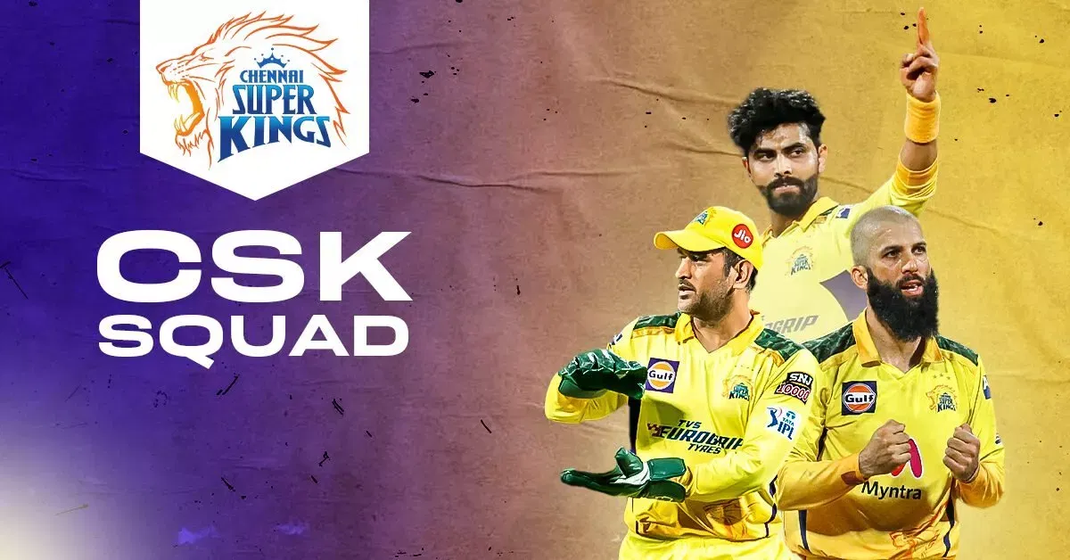 Chennai Super Kings (CSK) Full Squad For IPL 2023