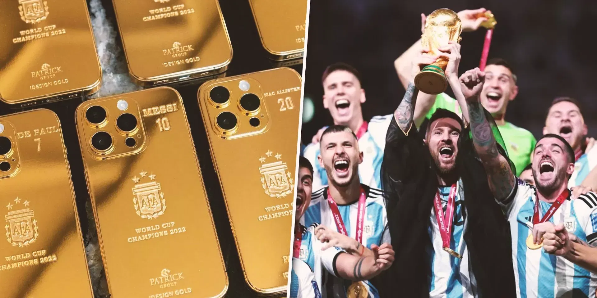 Lionel Messi gifts gold iPhones to Argentina team and staff following ...