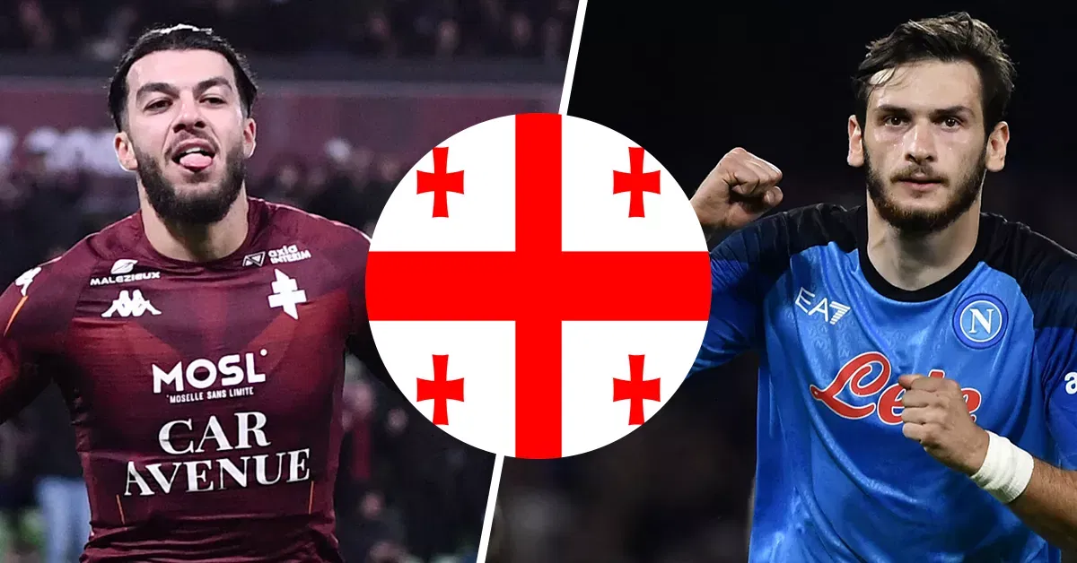 Five best Georgian footballers in the world currently