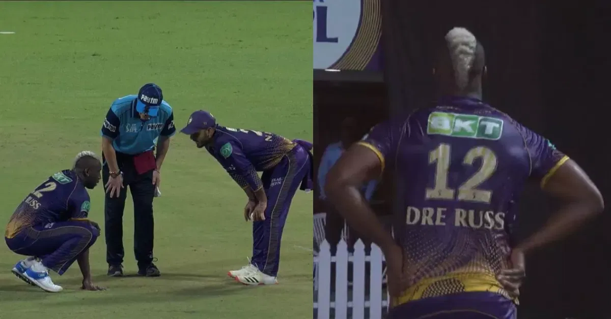 IPL 2023: Big worry for KKR as Andre Russell walks off the field during ...