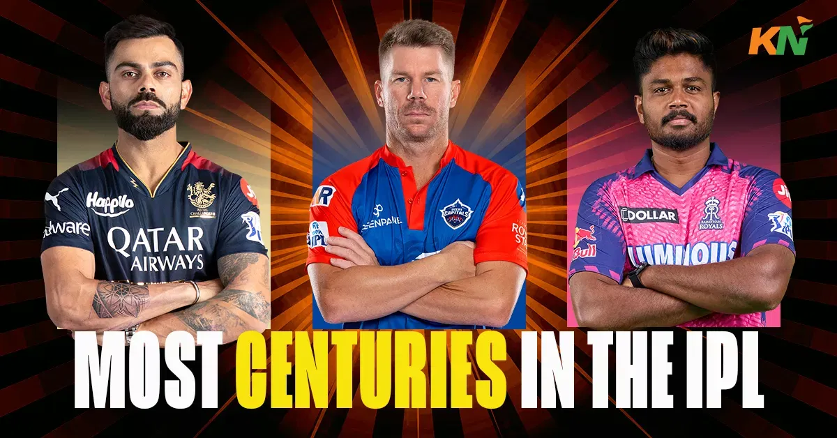 Top 10 players with most centuries in the IPL