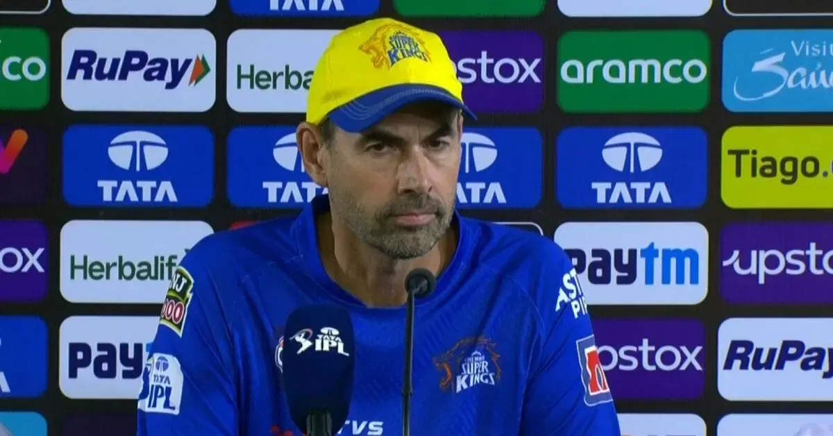CSK head coach Stephen Fleming against making changes in batting order despite loss to RR