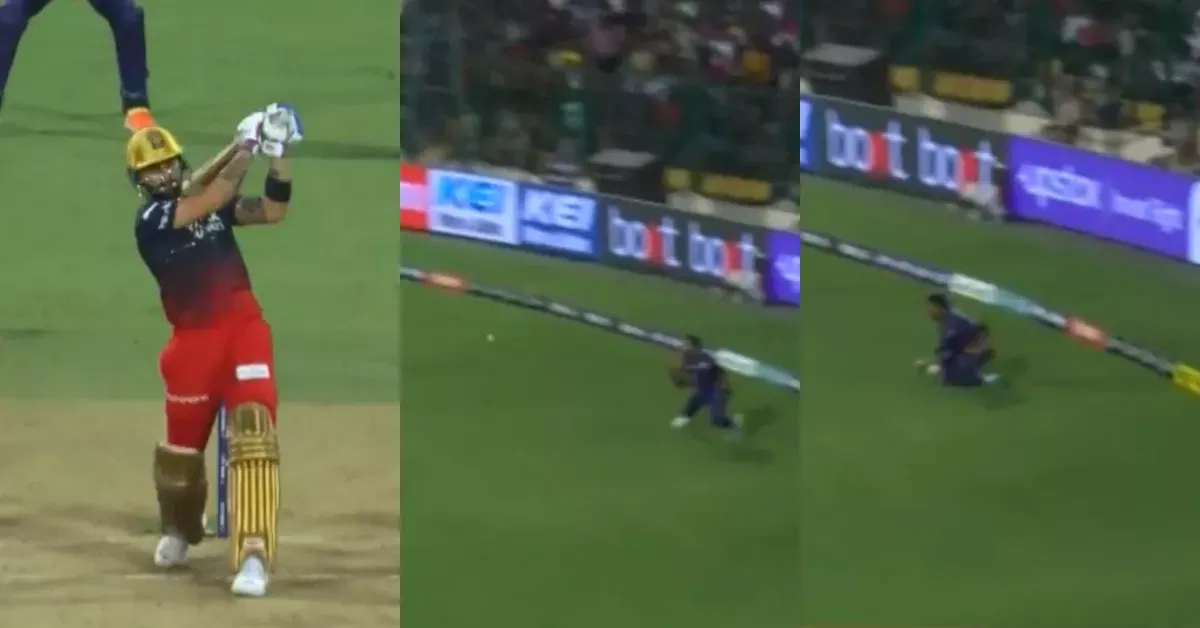 IPL 2023: Watch – Venkatesh Iyer’s brilliant diving effort ends Virat ...