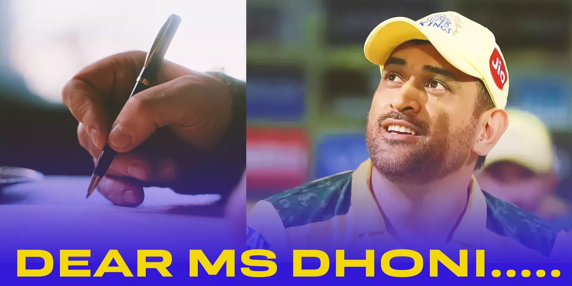 Dear MS Dhoni, I know the day is coming!