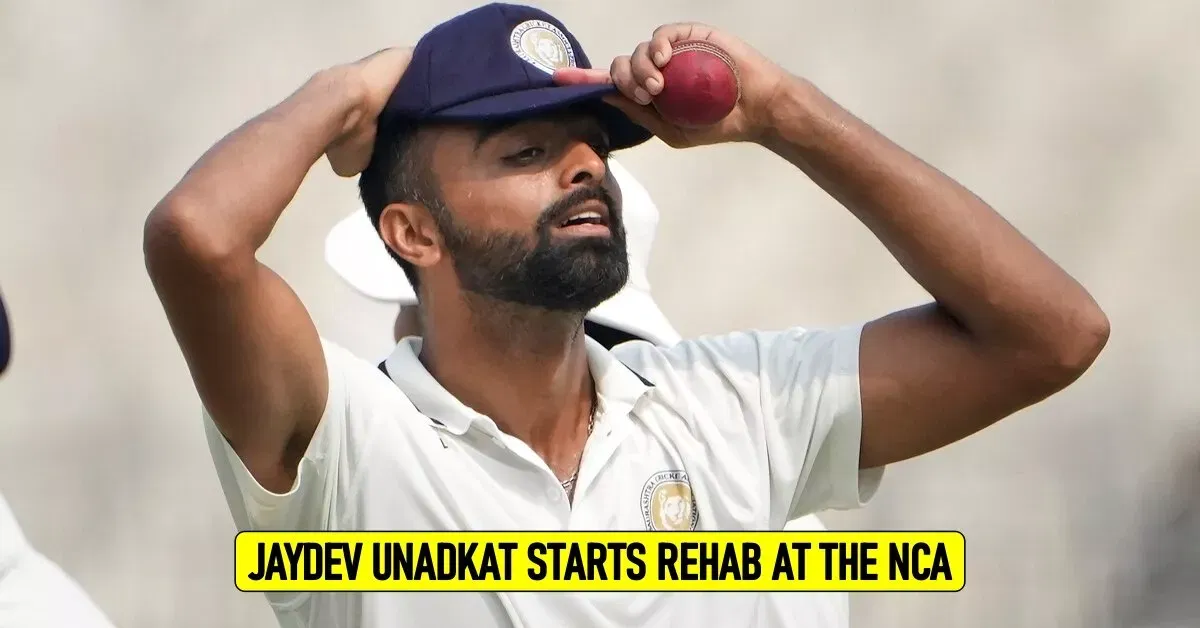 Jaydev Unadkat injury: Left-arm pacer undergoing rehab at the NCA, In ...