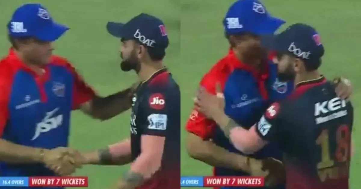 IPL 2023: Watch – Virat Kohli and Sourav Ganguly shake hands after DC vs RCB clash