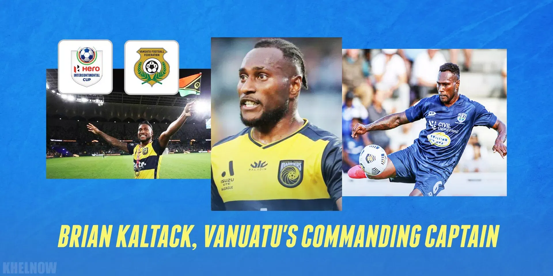 Who is Vanuatu’s captain courageous Brian Kaltack?