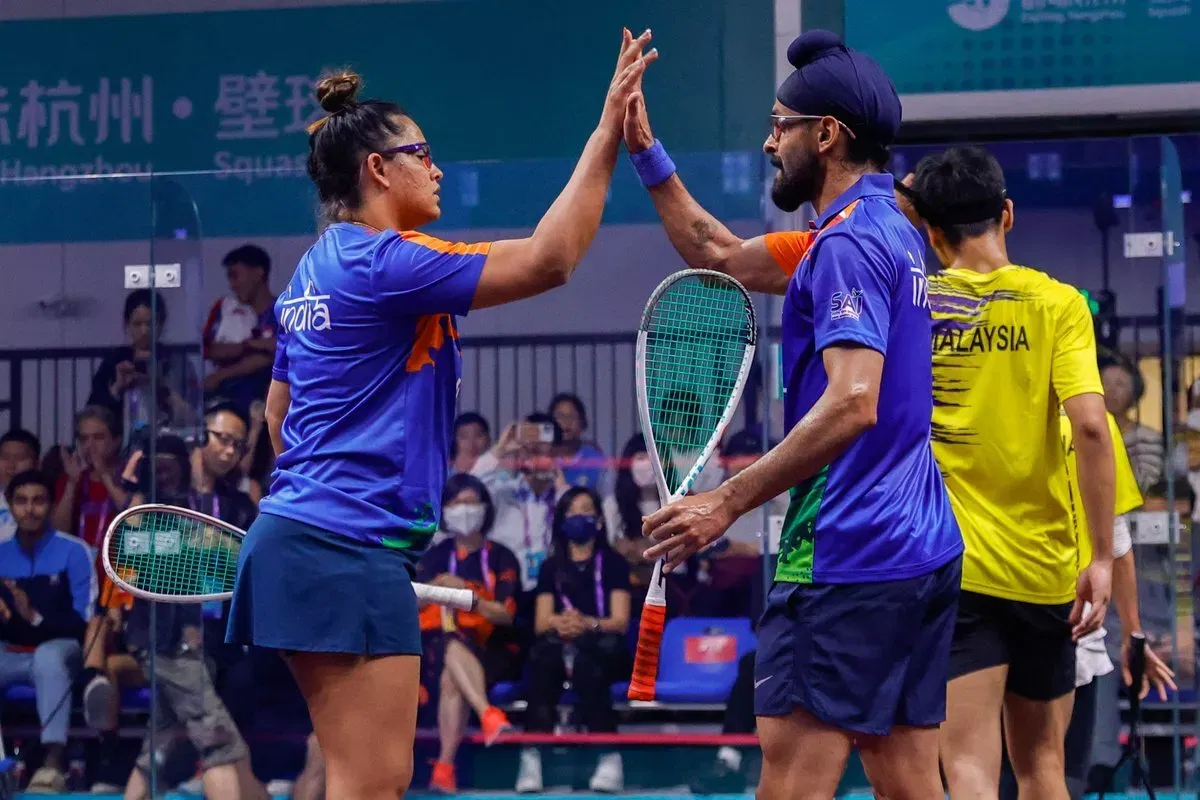 Dipika Pallikal, Harinder Sandhu clinch gold at Asian mixed doubles ...
