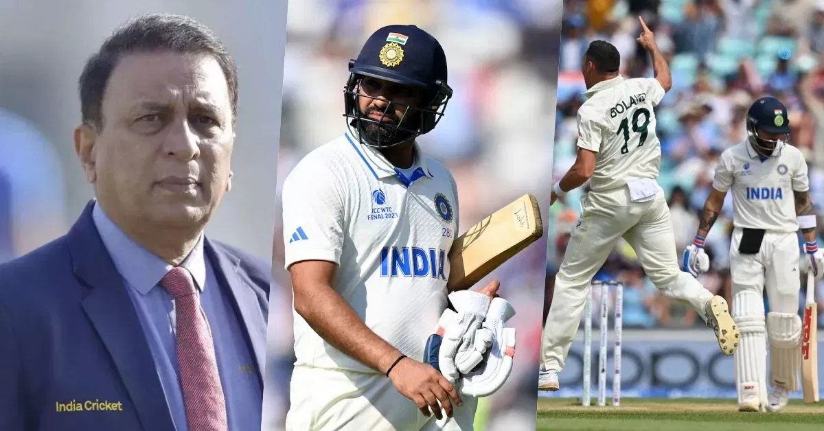 Sunil Gavaskar lambasts Indian team after losing ICC WTC final due to batting failure