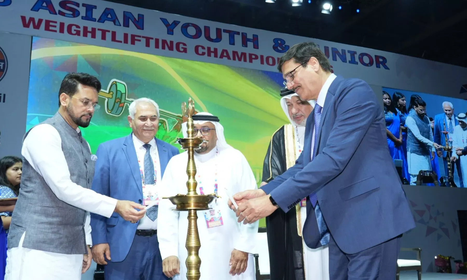 Sports Minister Anurag Thakur inaugurates Asian Youth and Junior ...