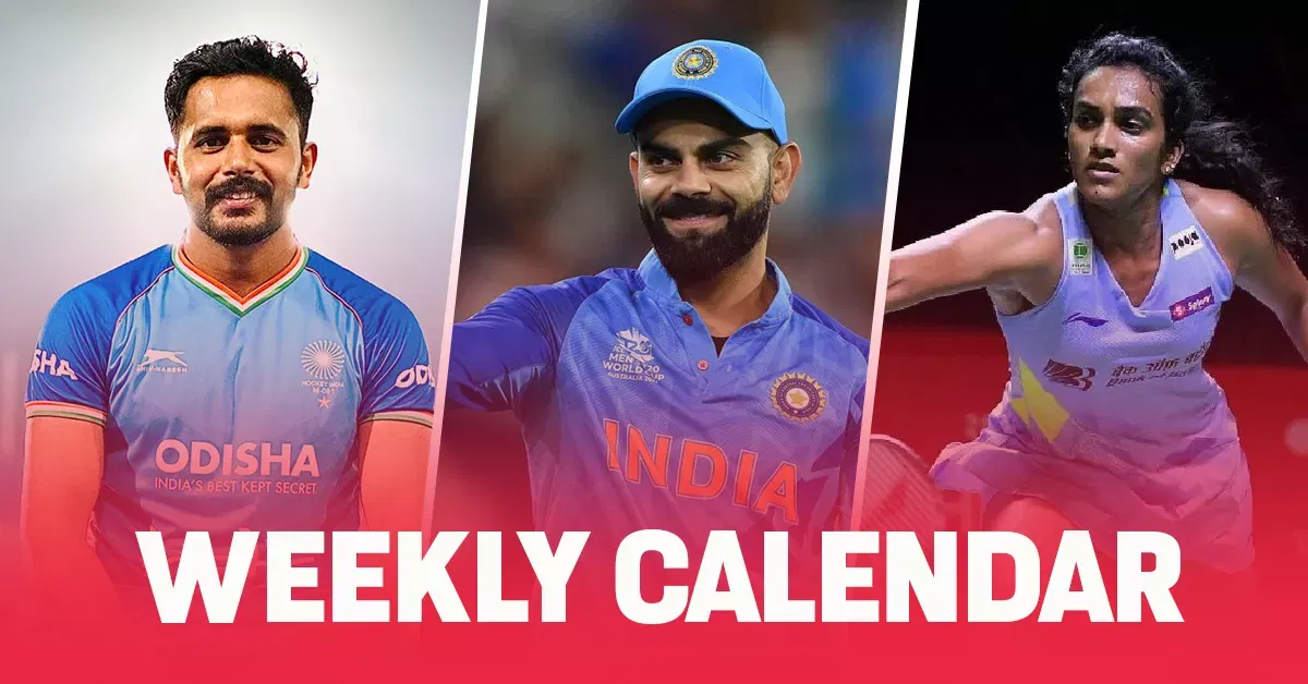 Indian Sports Calendar in 2023: Events to watch out for in fourth week ...