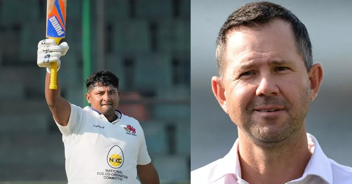 Ricky Ponting criticizes India selectors for not picking Sarfaraz Khan ...