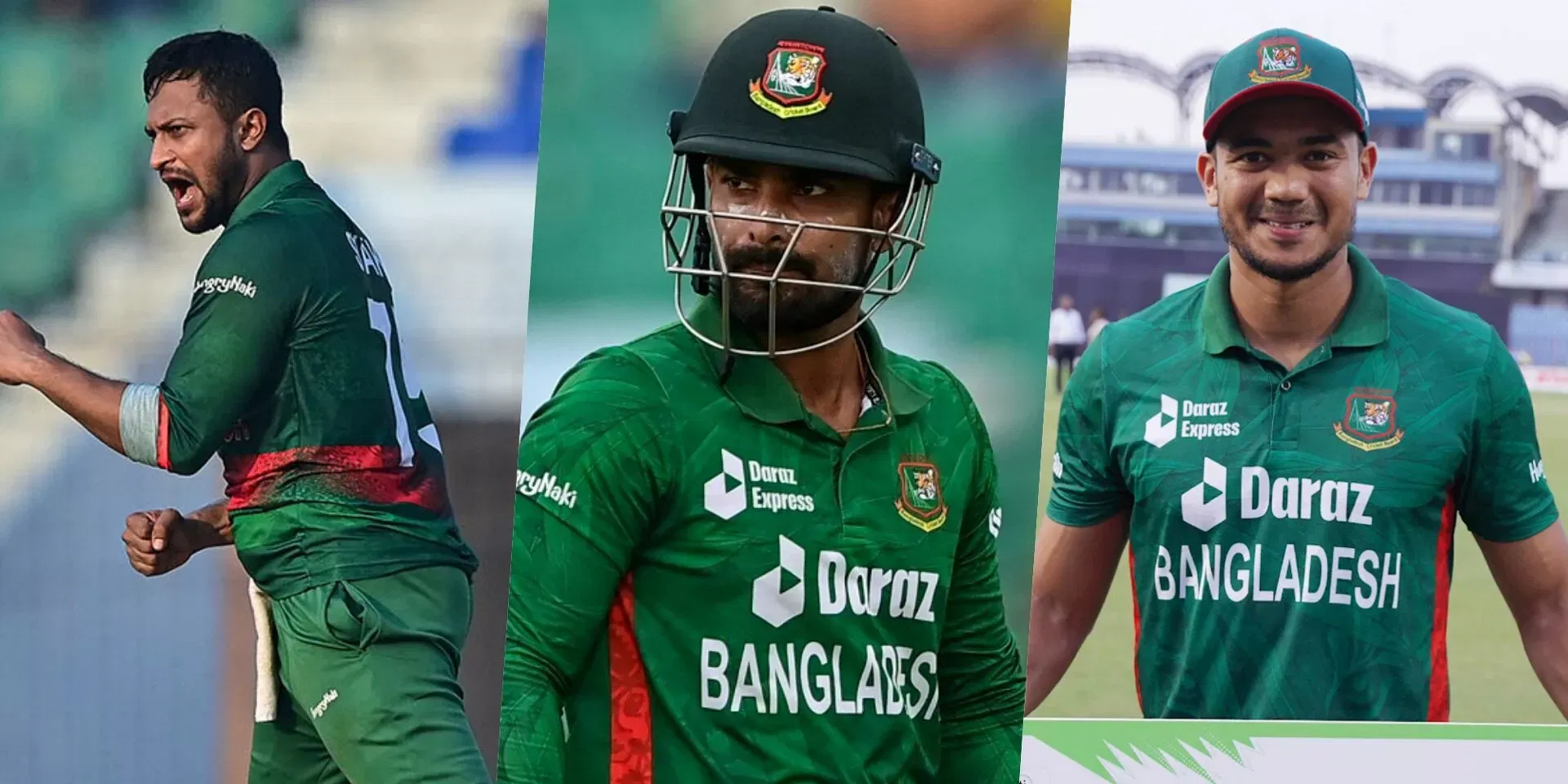 BCB awards Shakib Al Hasan, Litton Das, and Taskin Ahmed for choosing ...