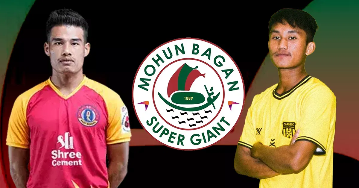 Mohun Bagan sign Rohen Singh, Serto Kom from Classic Football Academy