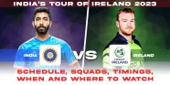 India s Tour Of Ireland 2023 Schedule Squads Venues When And Where
