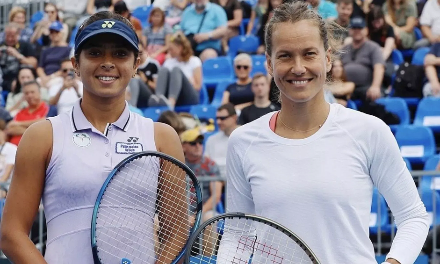 India’s Ankita Raina upsets Wimbledon 2023 doubles champion Barbora ...