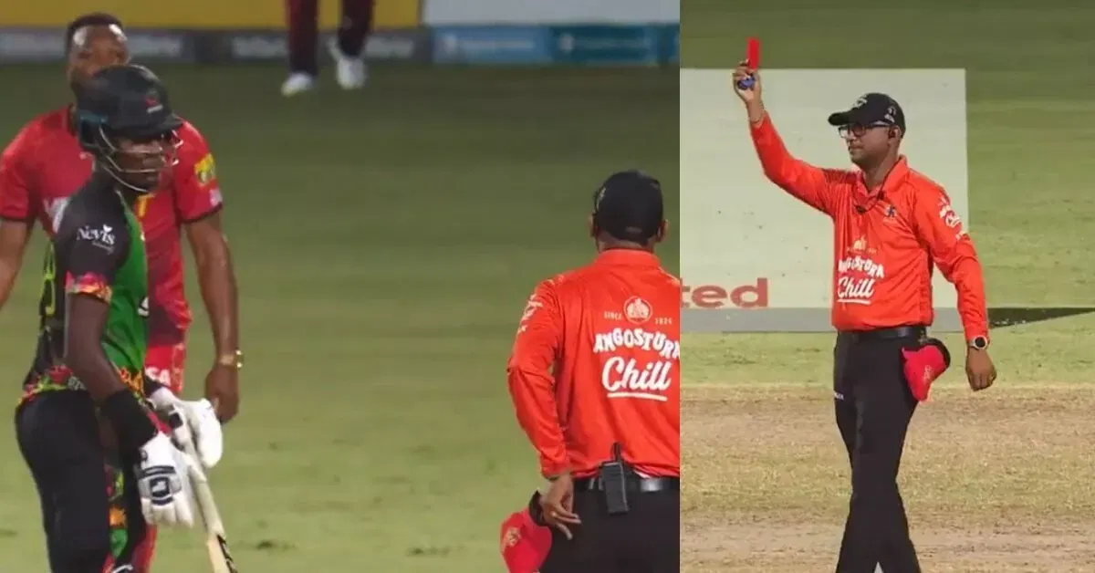 Trinbago Knight Riders become first team to get red-card in CPL, What ...