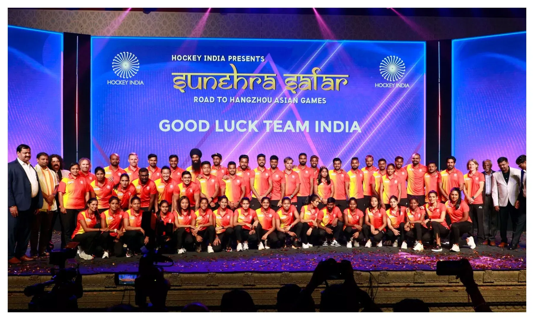 India’s men and women hockey teams given grand felicitation ahead of ...