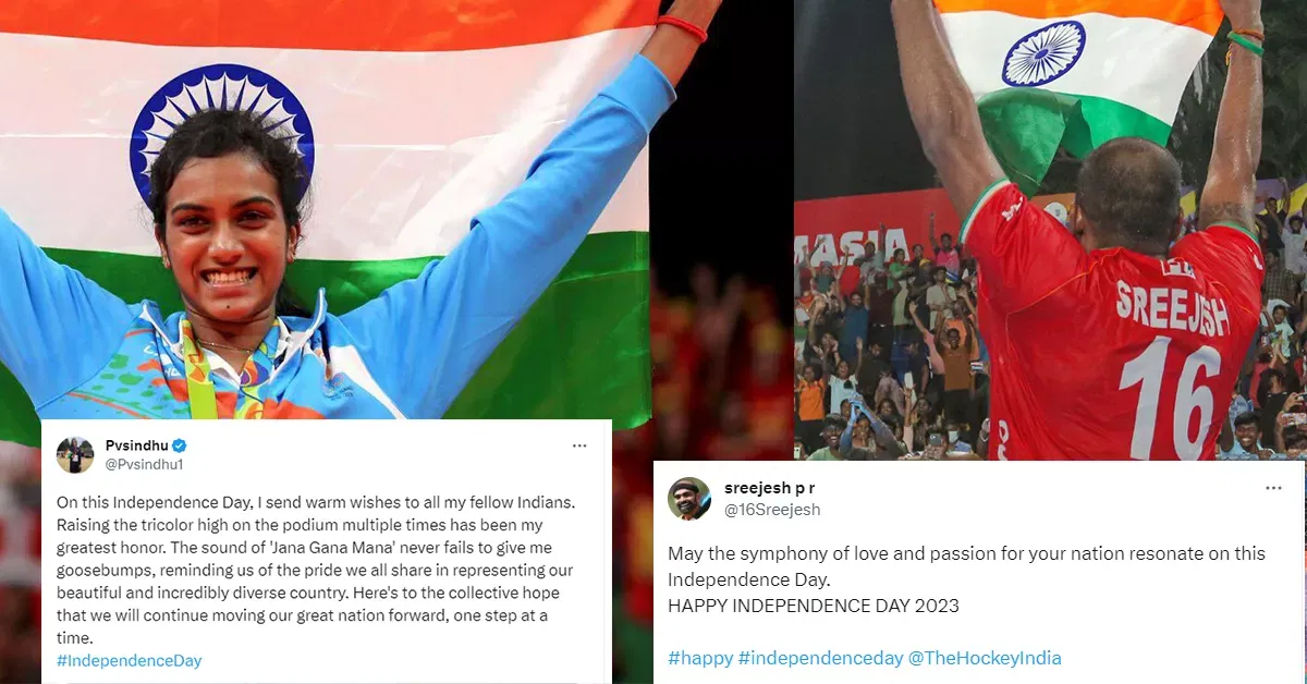 Indian sports fraternity wish nation on 77th Independence day
