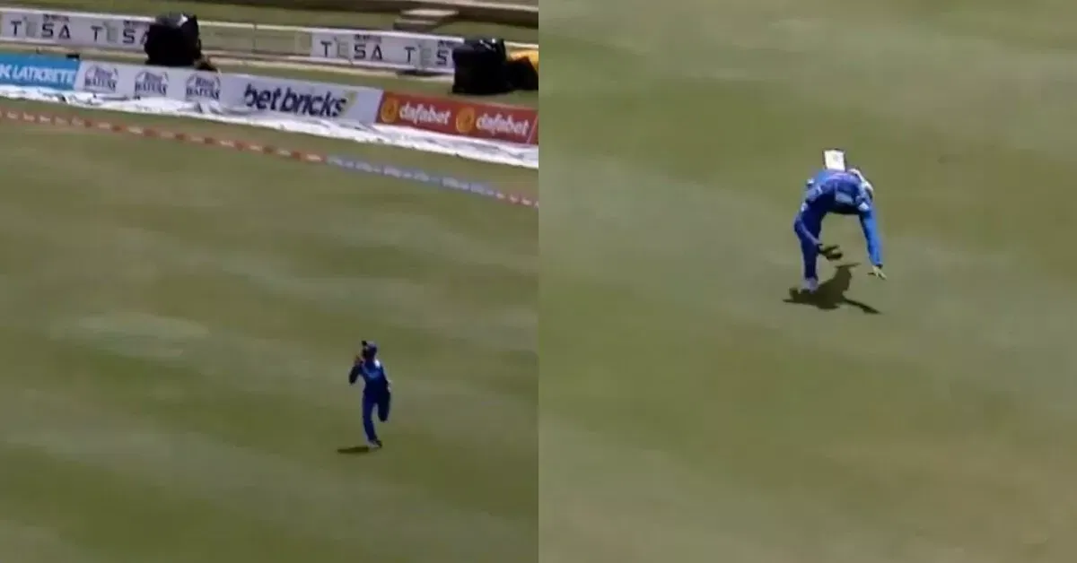 Watch: Debutant Tilak Varma takes a spectacular diving catch, leaves ...
