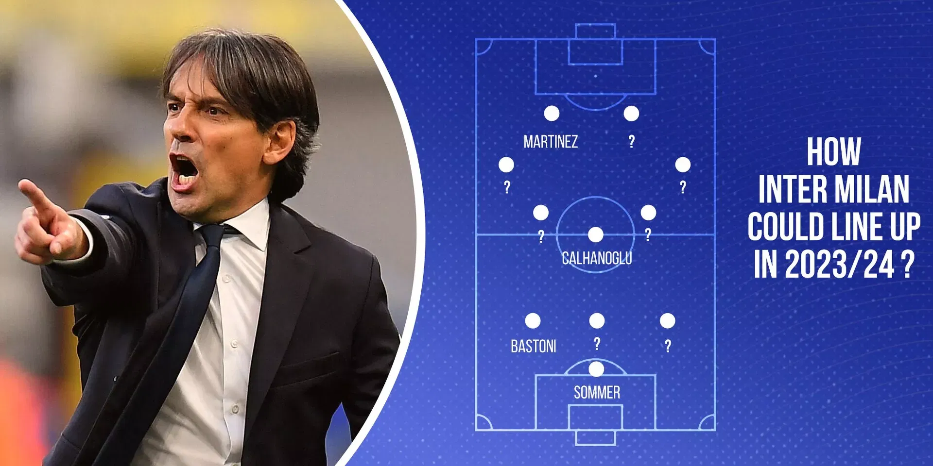 Inter Milan predicted lineup for 2023-24 season