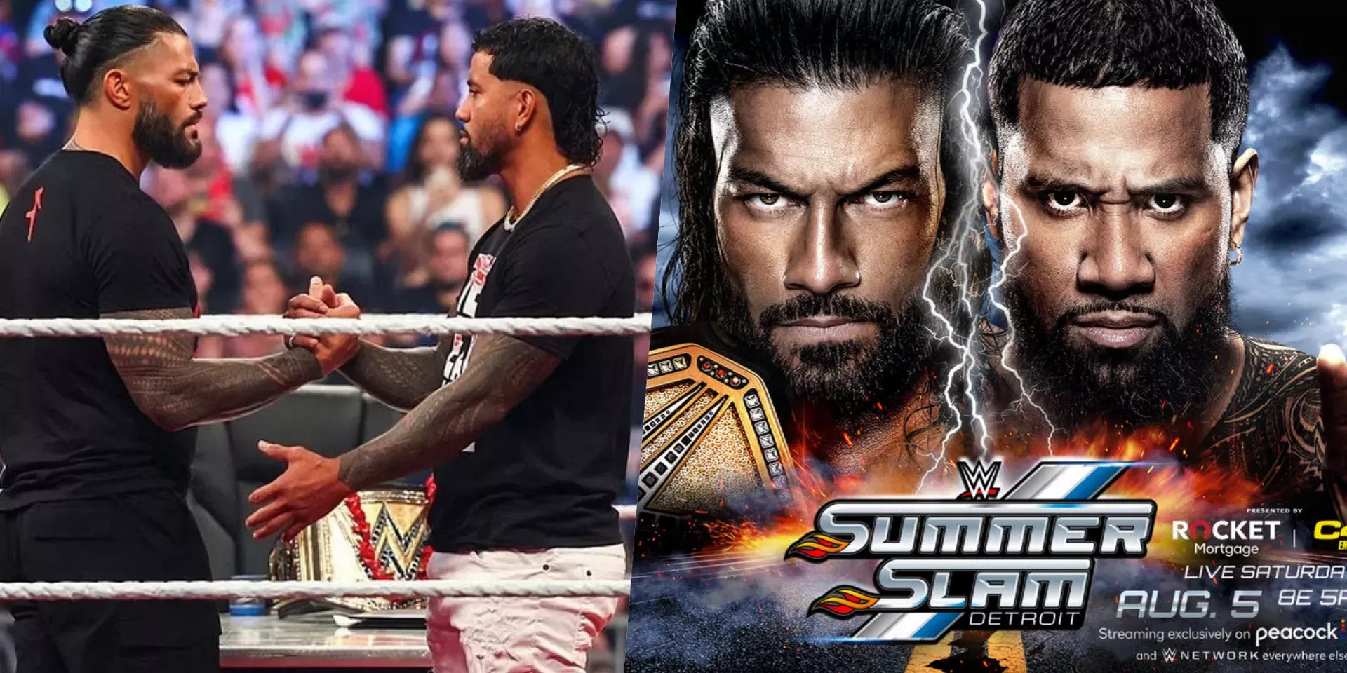 कुछ इस तरह SummerSlam 2023 में Roman Reigns और Jey Uso के बीच ‘Tribal Combat Match’ का हो सकता ...