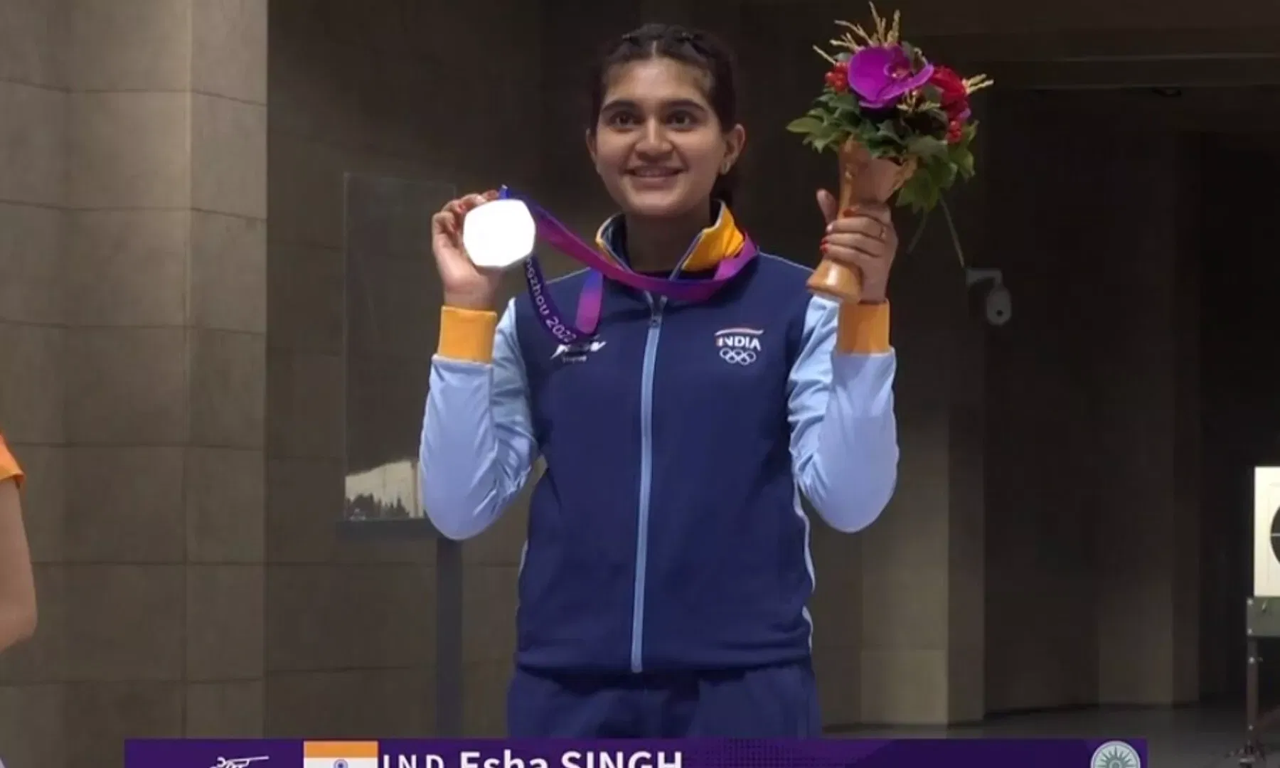 Esha Singh wins women’s 25m pistol silver, Manu Bhaker falters in Asian ...