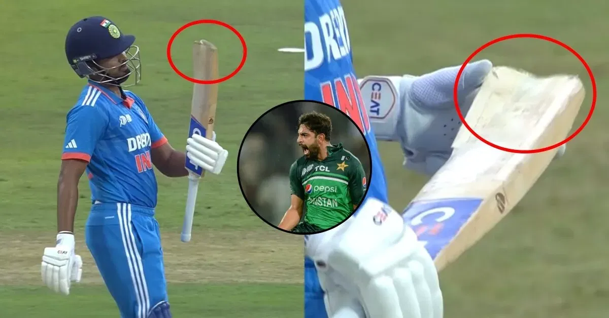Asia Cup 2023: Watch – Haris Rauf breaks Shreyas Iyer’s bat with 147 KMPH delivery in IND vs PAK ...