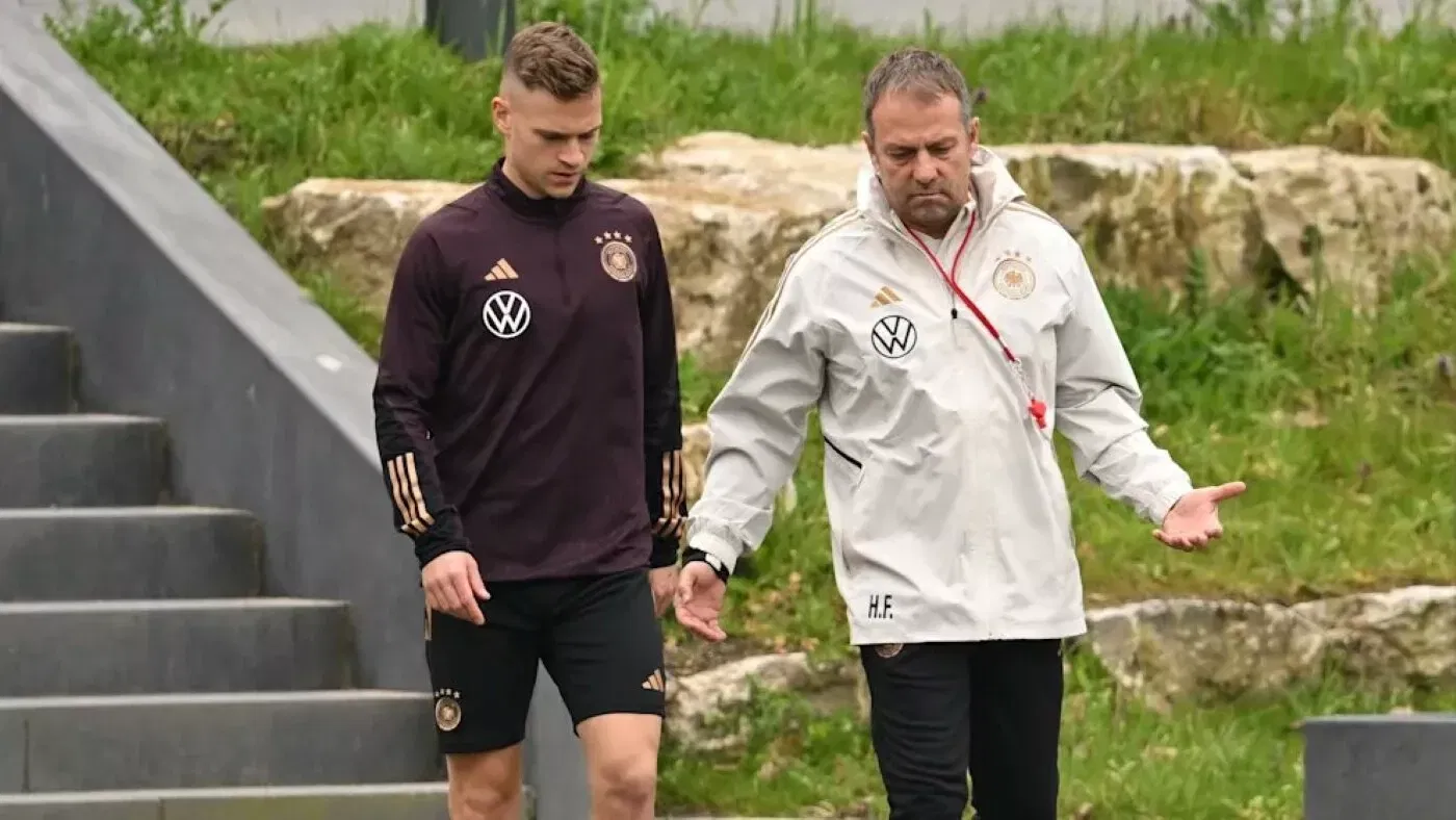 Hansi Flick to use Joshua Kimmich as inverted right-back for Germany