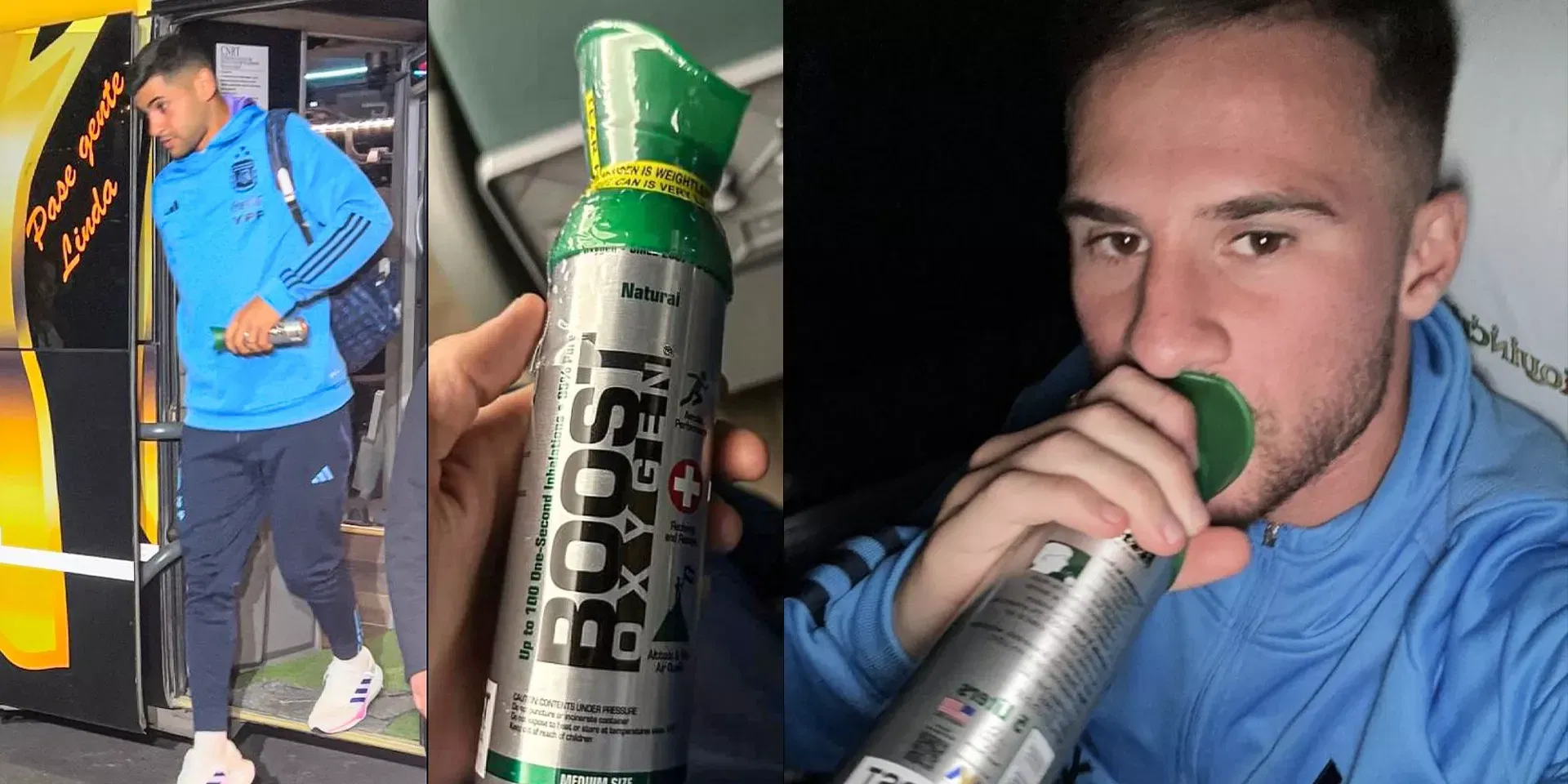 Lionel Messi’s Argentina teammates given oxygen tubes to cope with ...