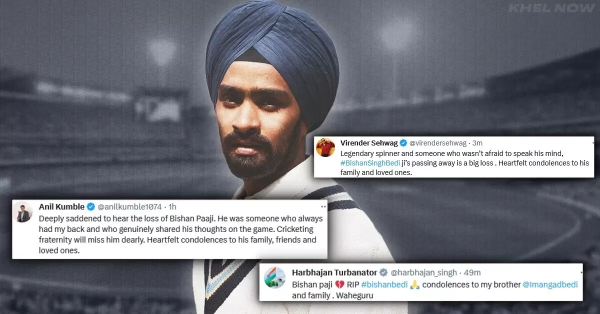 Cricketing fraternity mourns sad demise of former Indian spinner Bishan ...