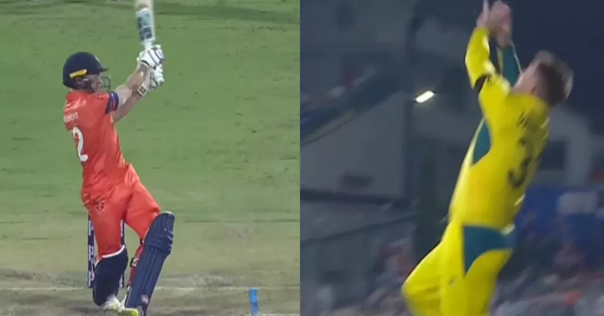 Watch: David Warner takes a flying catch on boundary line to dismiss Sybrand Engelbrecht