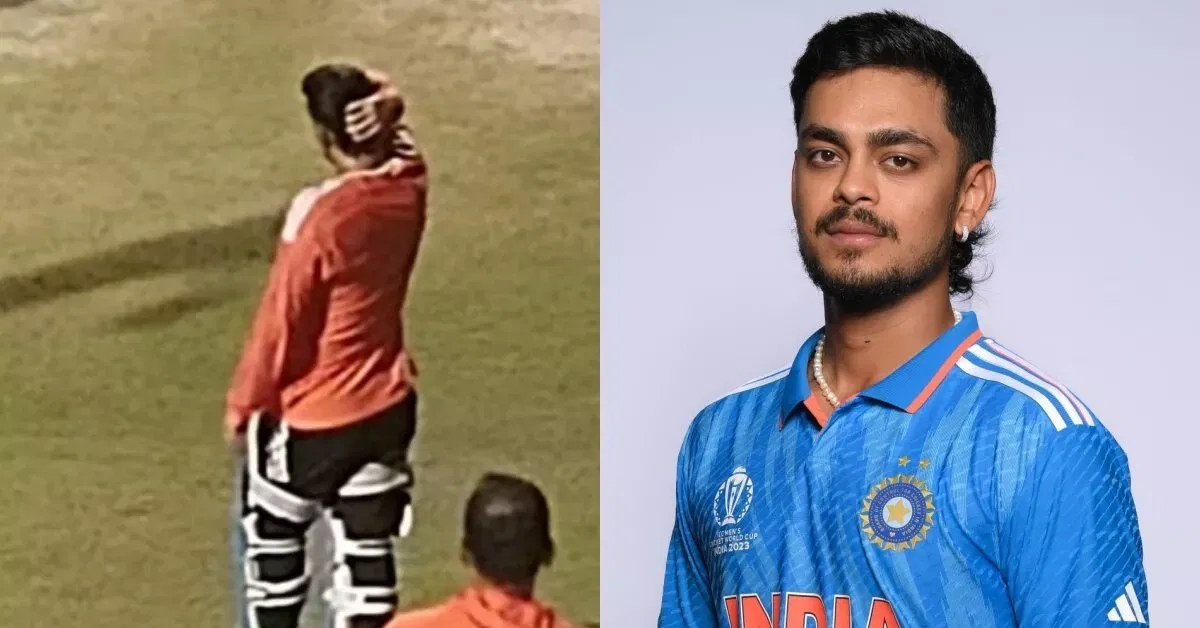 Another trouble for India? Ishan Kishan spotted holding back of his ...